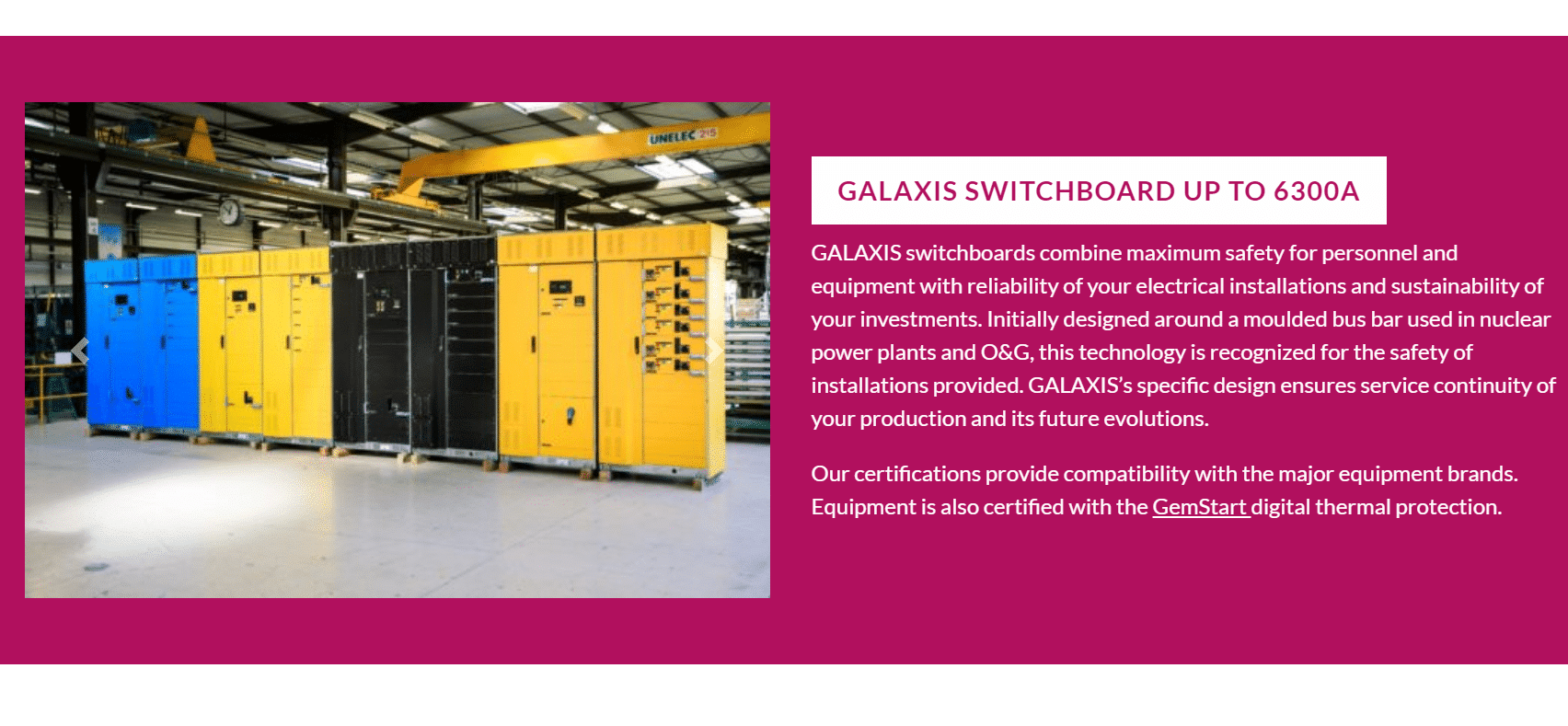 COMECA VERTICAL MOULDED BUS BAR – PATENTED SOLUTION AND UNIQUE DESIGN ...